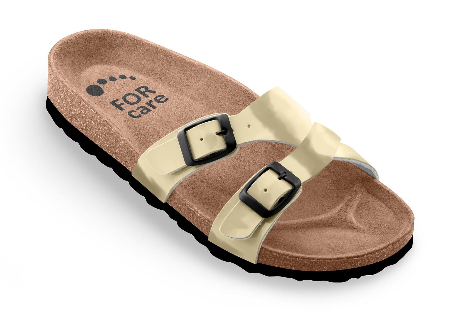 Obuv zdravotní FORcare 212143 krémová lesk | FORcare - specialista na ...